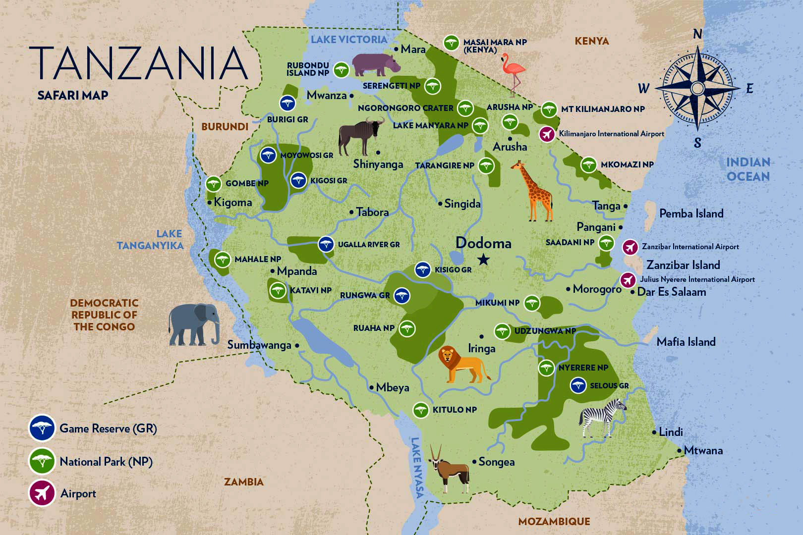 Discover 7 Ultimate Tanzania Mapping Adventure Highlights: Explore ...